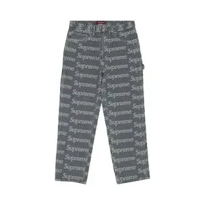 Supreme Denim Painter Pant - Blue