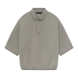 Fear Of God 3/4 Sleeve Polo - Grey