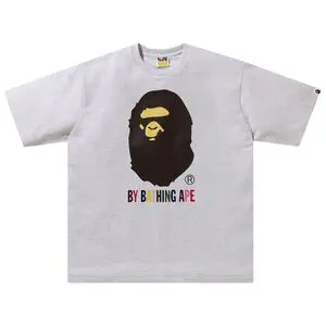 A BATHING APE Colors Bathing Ape Relaxed Fit Tee - Grey