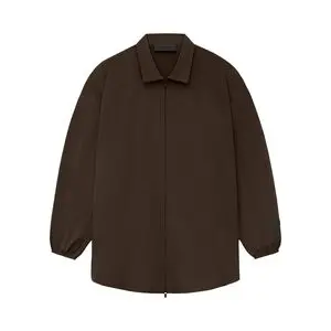 Fear Of God Overshirt 'wood - Brown