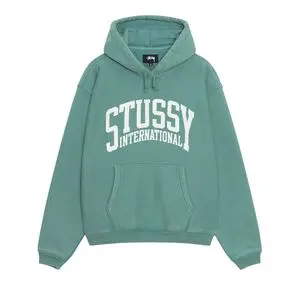 StÜssy Relaxed International Hoodie - Teal