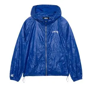 StÜssy Beach Wrinkled Shell Jacket Royal - Blue