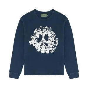 DENIM TEARS University Thermal Long-sleeve - Blue
