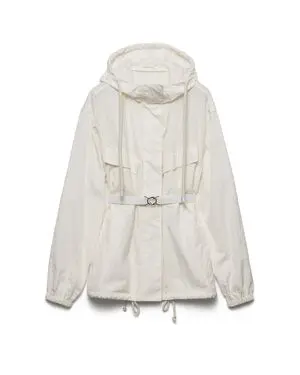 Prada Technical Pongé Blouson Jacket - Neutral