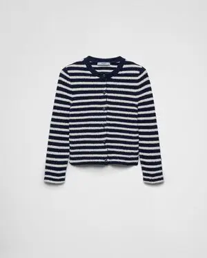 Prada Ribbed Cardigans For Women