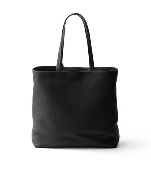 Prada Leather Tote - Black