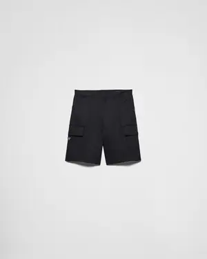 Prada Zip Up Shorts For Men