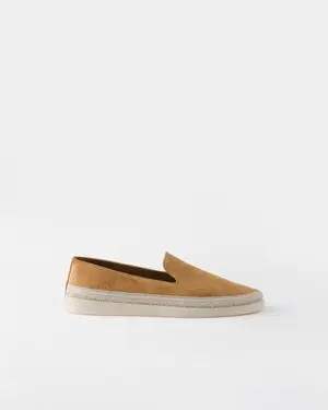 Prada Suede Loafers