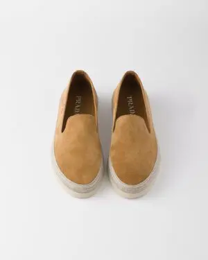 Prada Suede Loafers