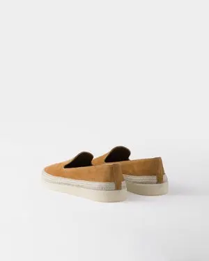 Prada Suede Loafers