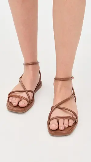 LOEFFLER RANDALL Noor Strappy Sandals - Timber