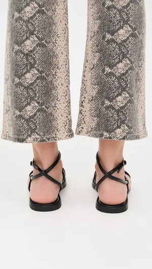 LOEFFLER RANDALL Noor Strappy Sandals - Black