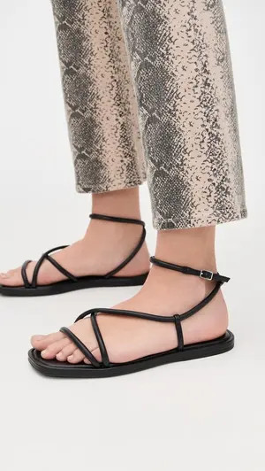 LOEFFLER RANDALL Noor Strappy Sandals - Black