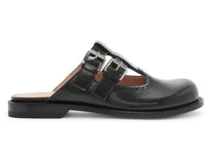 Loewe Campo Mary Jane Mule - Black