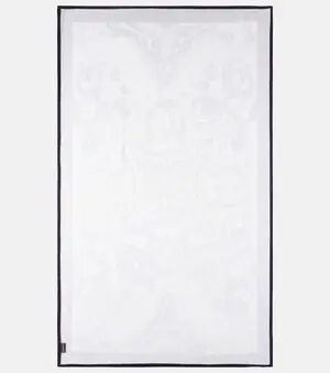 Dolce & Gabbana Majolica Cotton Terry Beach Towel