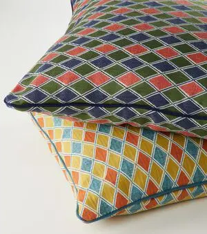 Etro Outdoor Lyrombo Cushion - Blue