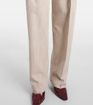 Bottega Veneta High-rise Tapered Trousers