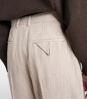 Bottega Veneta High-rise Tapered Trousers