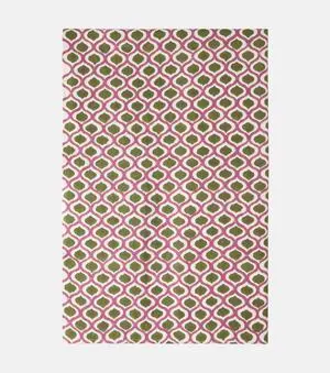 LES-OTTOMANS Printed Cotton Tablecloth - Multicoloured