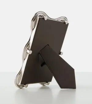 L'Objet Ripple Platinum-plated Picture Frame
