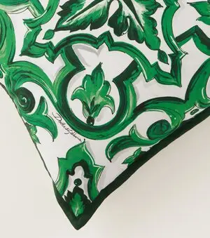 Dolce & Gabbana Small Silk Canvas Cushion