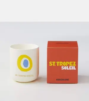 Assouline St. Tropez Ceramic Scented Candle