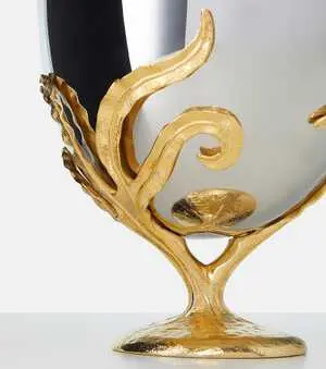 L'Objet Fern Gold-plated Stainless Steel Ice Bucket