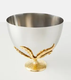 L'Objet Fern Gold-plated Stainless Steel Ice Bucket