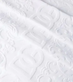 Dolce & Gabbana Set Of 5 Jacquard Cotton Terry Towels - White