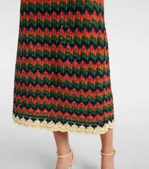 La DoubleJ Perry Crochet Cotton Polo Dress