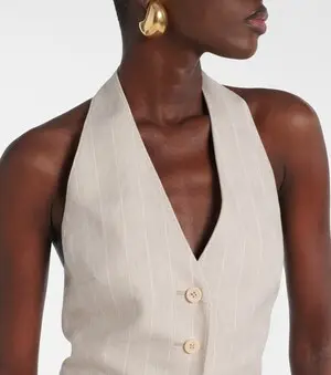 Max Mara Sauro Linen Vest