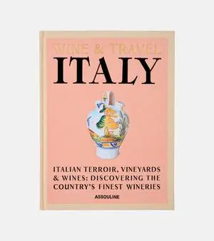 Assouline Wine & Travel Italy Book - Pink