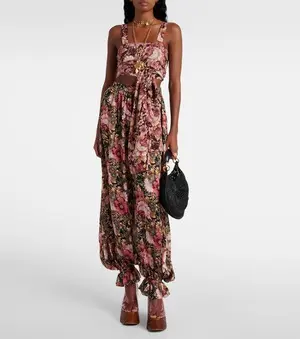 Chloé Maxime Pvc Slingback Wedge Sandals