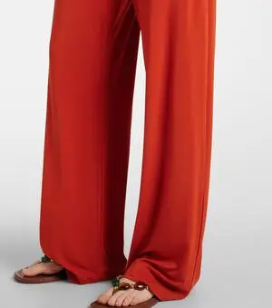 Max Mara Parsec Halterneck Jumpsuit - Orange