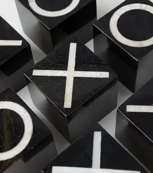 L'Objet Tic Tac Toe Decorative Object