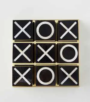 L'Objet Tic Tac Toe Decorative Object