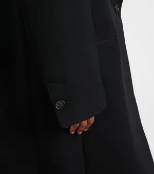 TOTEME Wool-blend Canvas Coat