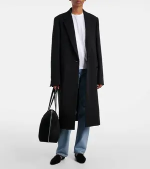 TOTEME Wool-blend Canvas Coat