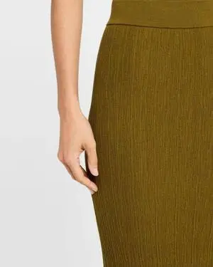 A.L.C. Lexi Ribbed Midi Skirt - Hazel