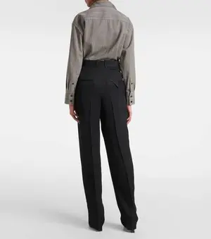 Bottega Veneta High-rise Tapered Trousers