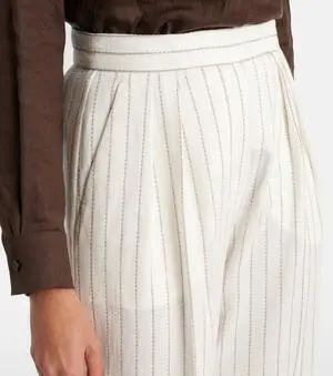 Max Mara Clarion Straight Leg Pants - Brown