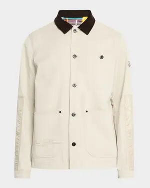 Moncler Button Detailed Jackets For Men