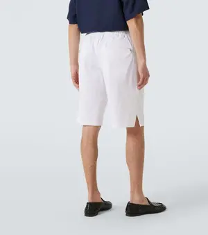 Dolce & Gabbana Cotton Gabardine Bermuda Shorts