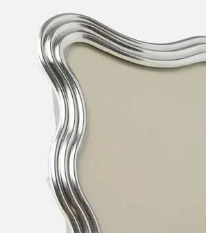 L'Objet Ripple Platinum-plated Picture Frame