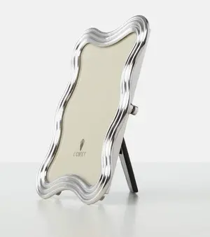 L'Objet Ripple Platinum-plated Picture Frame