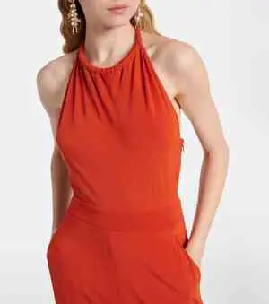 Max Mara Parsec Halterneck Jumpsuit