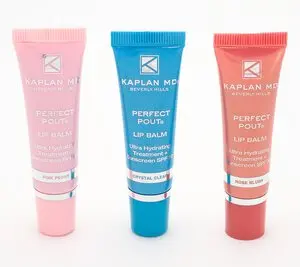KAPLAN MD Perfect Pout Lip Balm Trio With Spf 30 - One-color