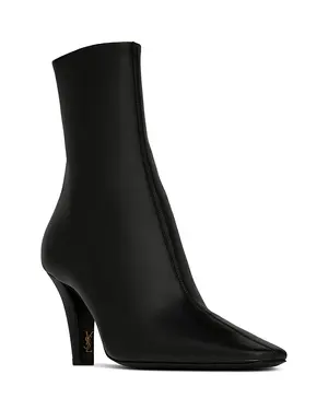 Saint Laurent Mid Heel Booties