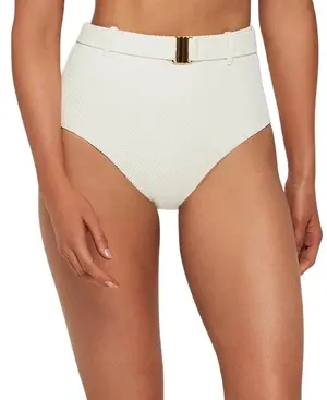 HERMOZA Lucia Belted Bottom - Ivory