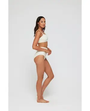 HERMOZA Lucia Belted Bottom - Ivory